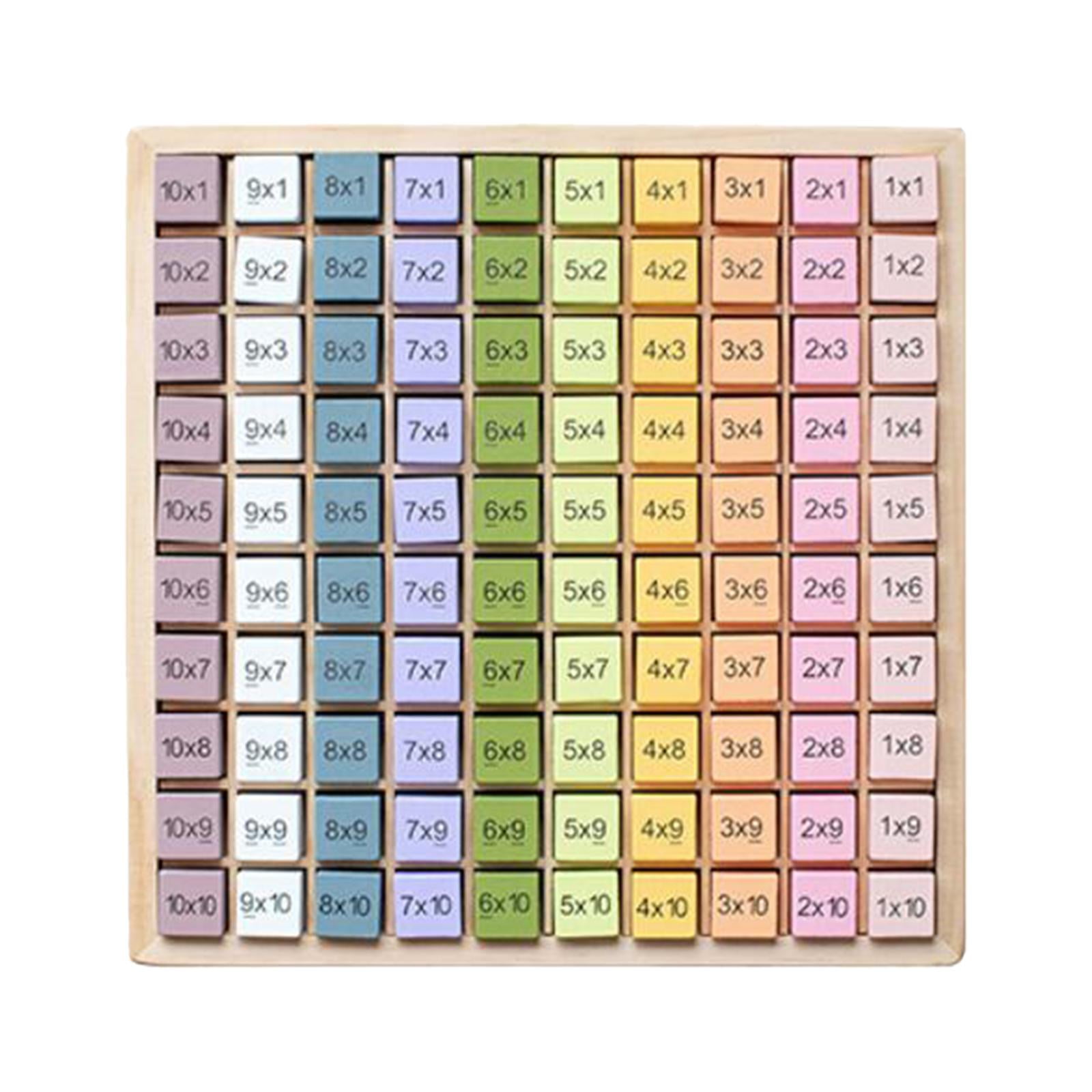 Colcolo Multiplication Board Arithmetic Teaching Aids Educational ...