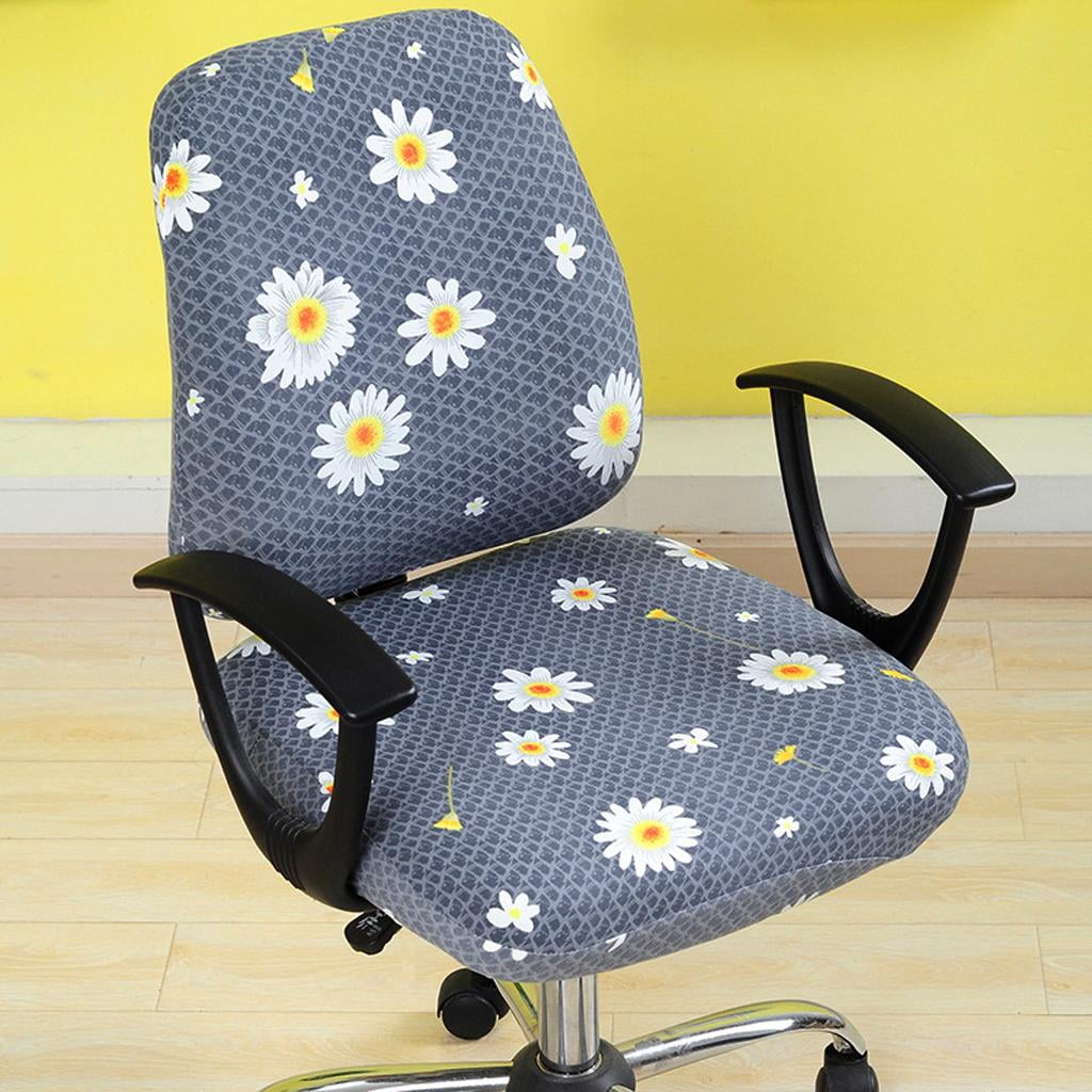 Colcolo Office Chair Cover, Universal Computer Chair Slipcover, Stretch ...