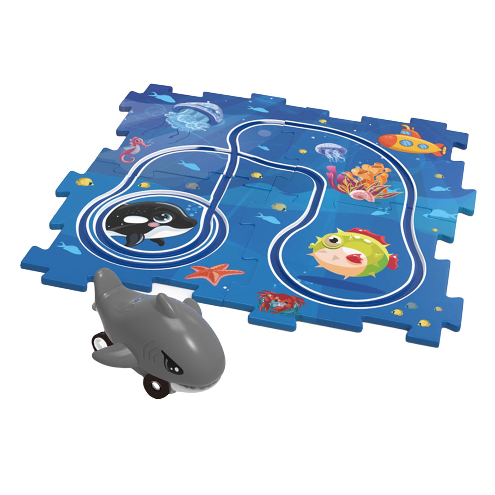 Colcolo Puzzle Track Car Play Set Birthday Gift for Boys Girls Ages 3 ...