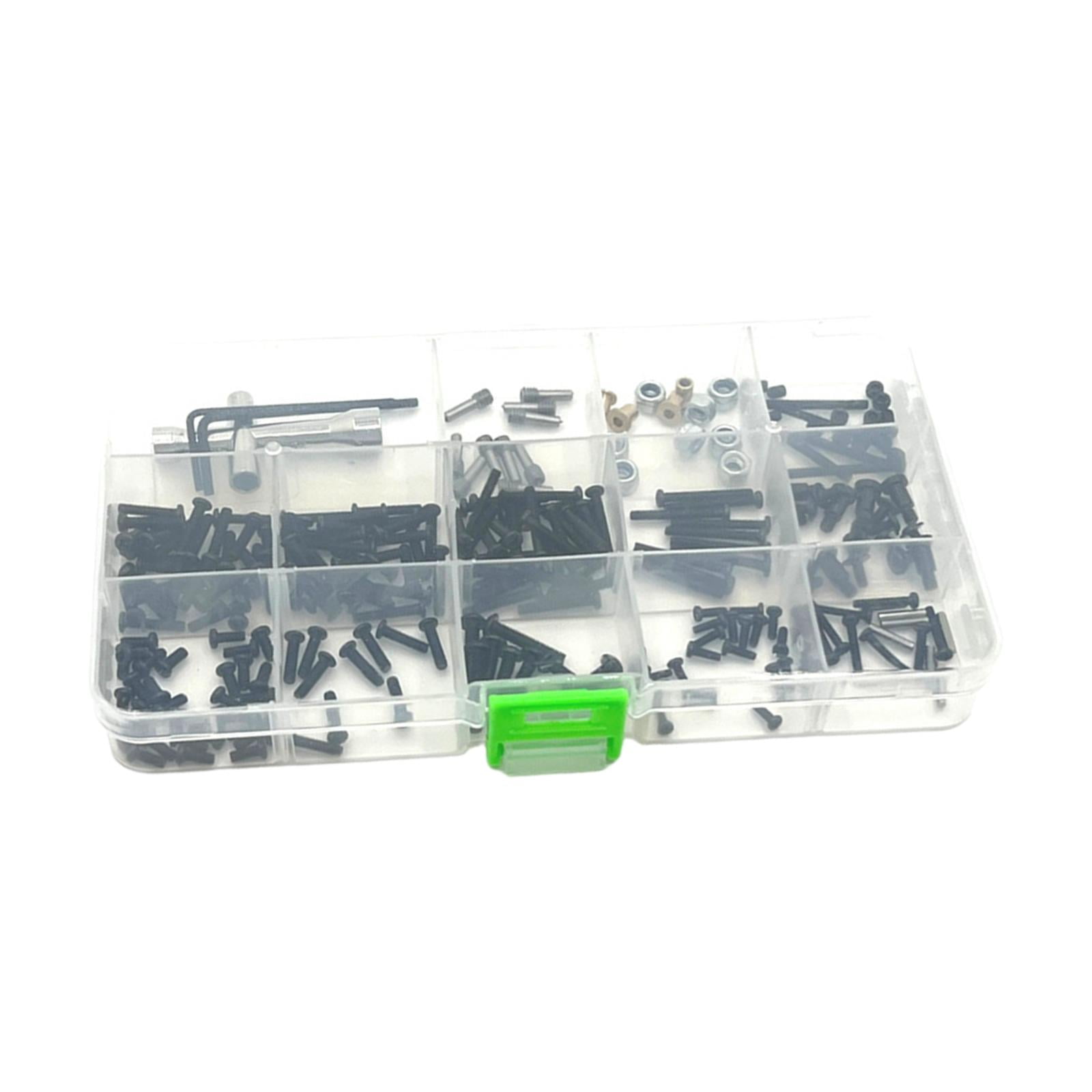 Colcolo RC Screw Kits Portable Easy Organization DIY Accessories for 1/ ...