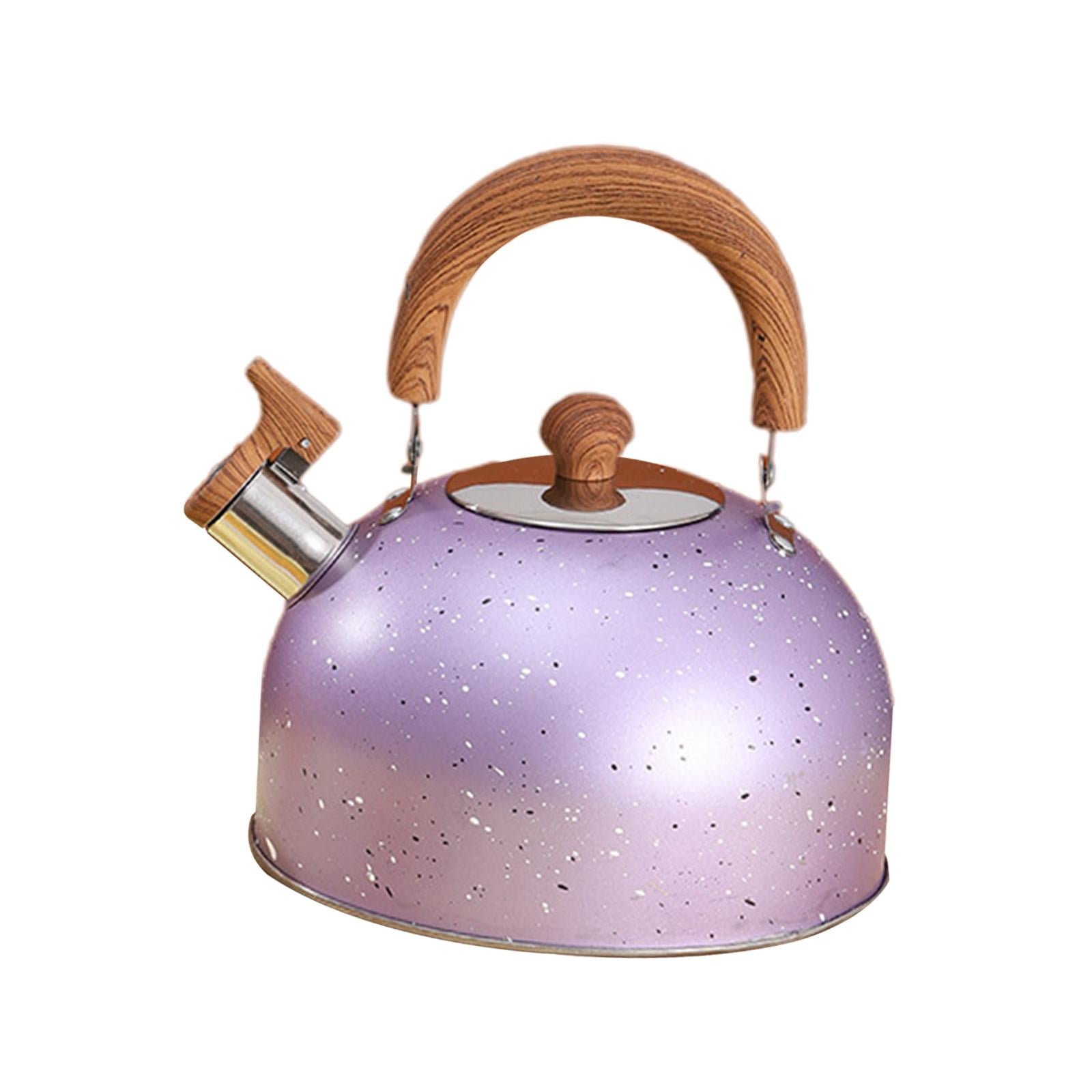 Colcolo Tea Kettle, 2.1 Quart Whistling Kettle with Ergonomic Handle ...