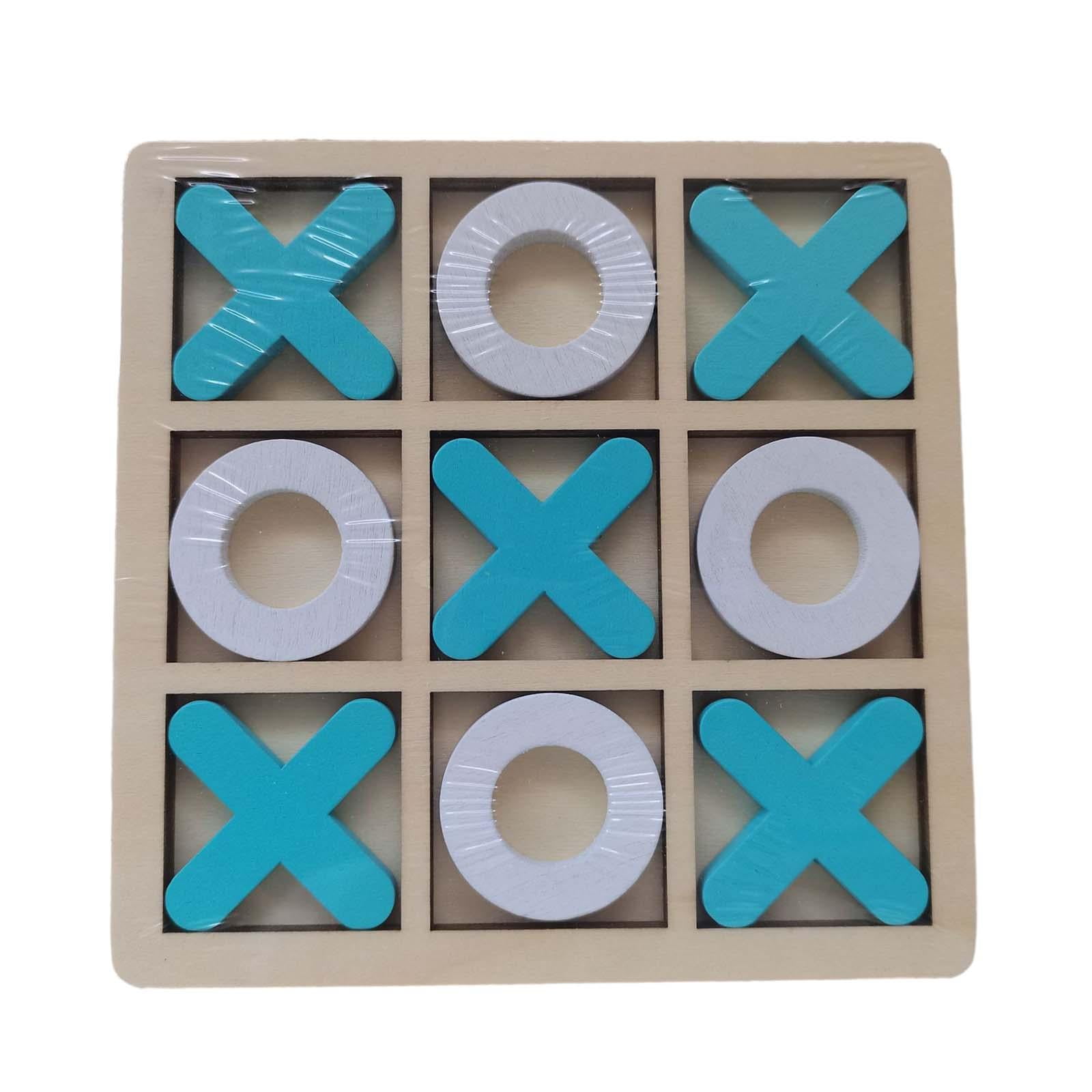 Colcolo Tic TAC Toe Board Game Educational Toys Xoxo Chess Board Game ...