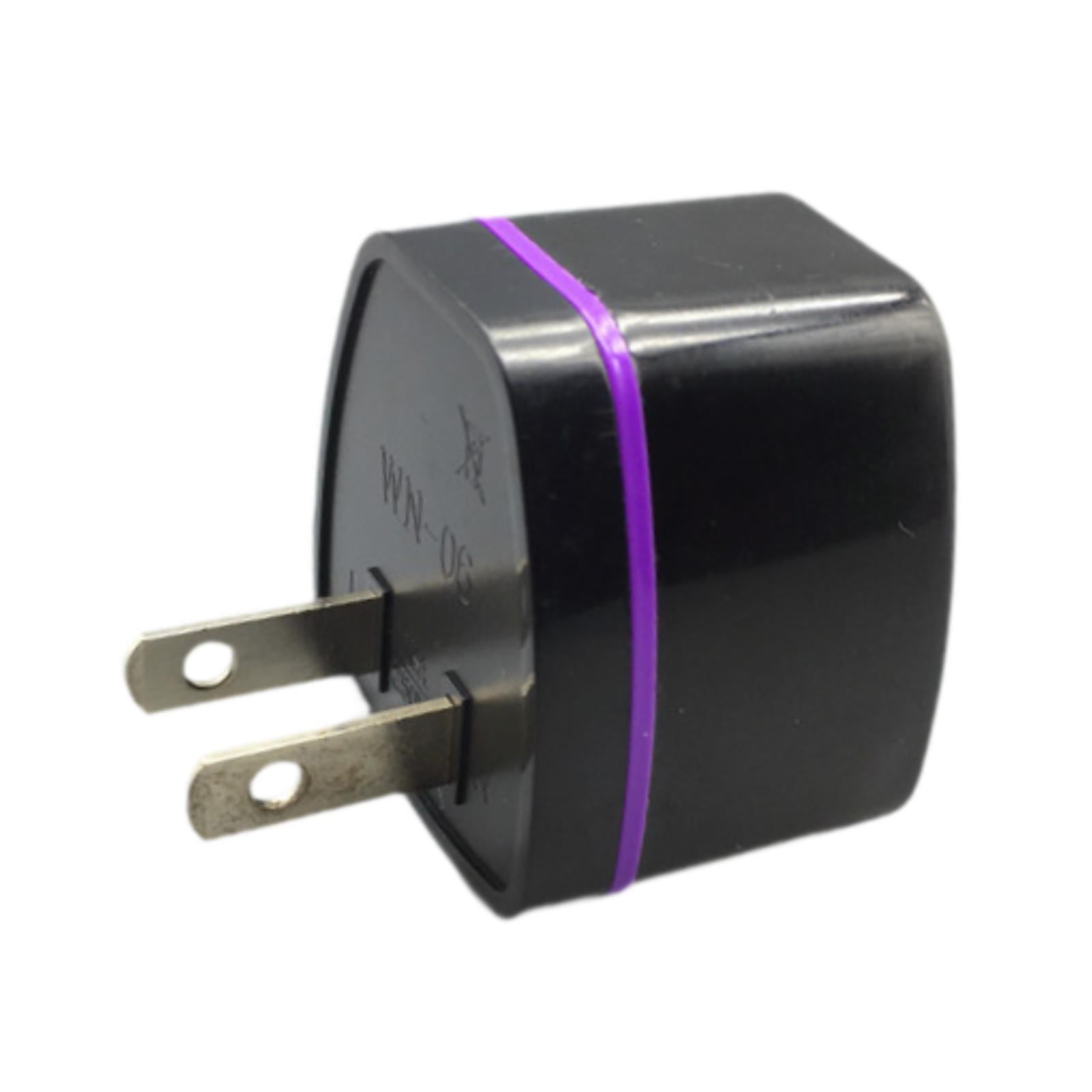 Colcolo US Electrical Converter Plug AU/EU/UK/CN to US USA Plug ...