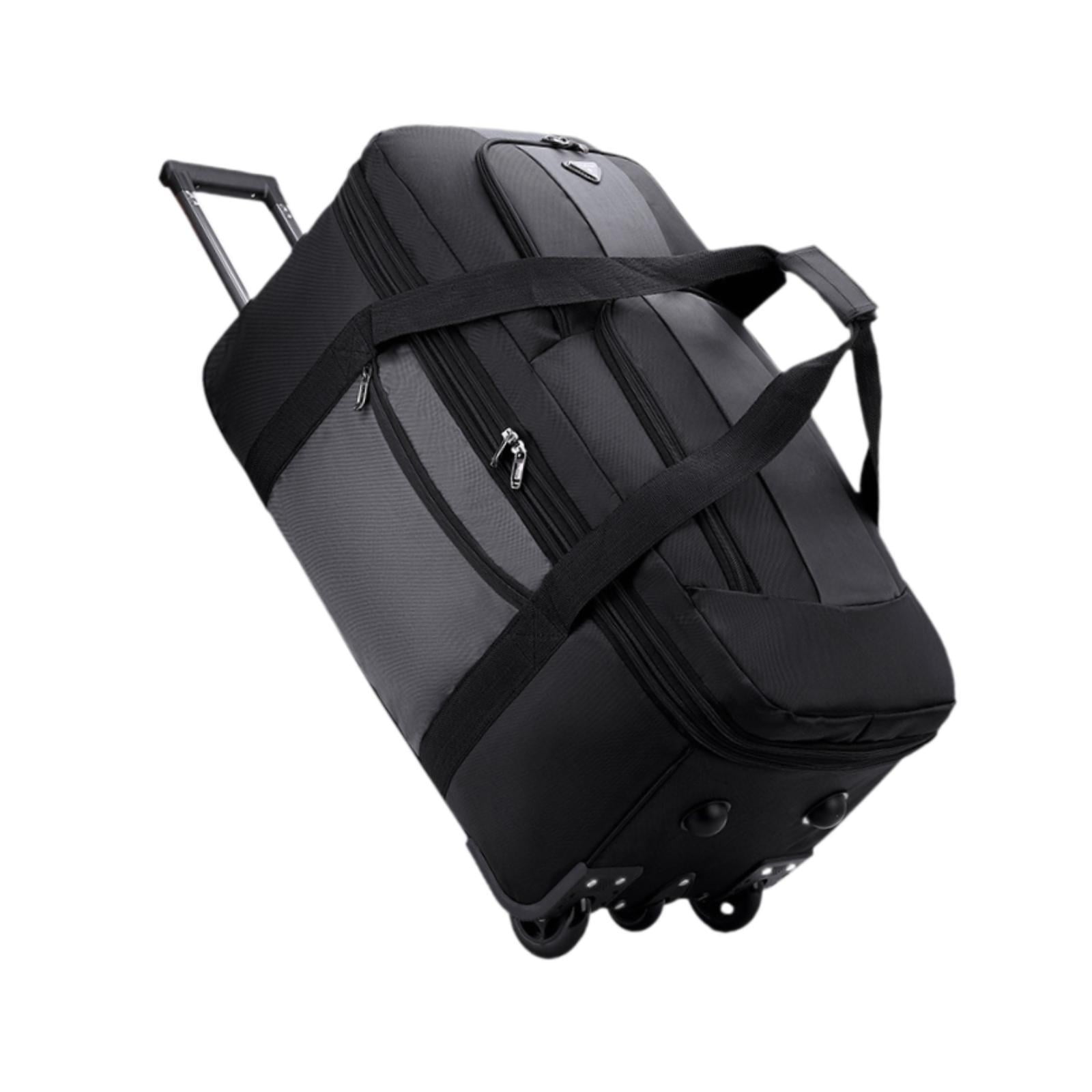 Colcolo Wheeled Duffel Bag Large Capacity Rolling Garment Bag for ...