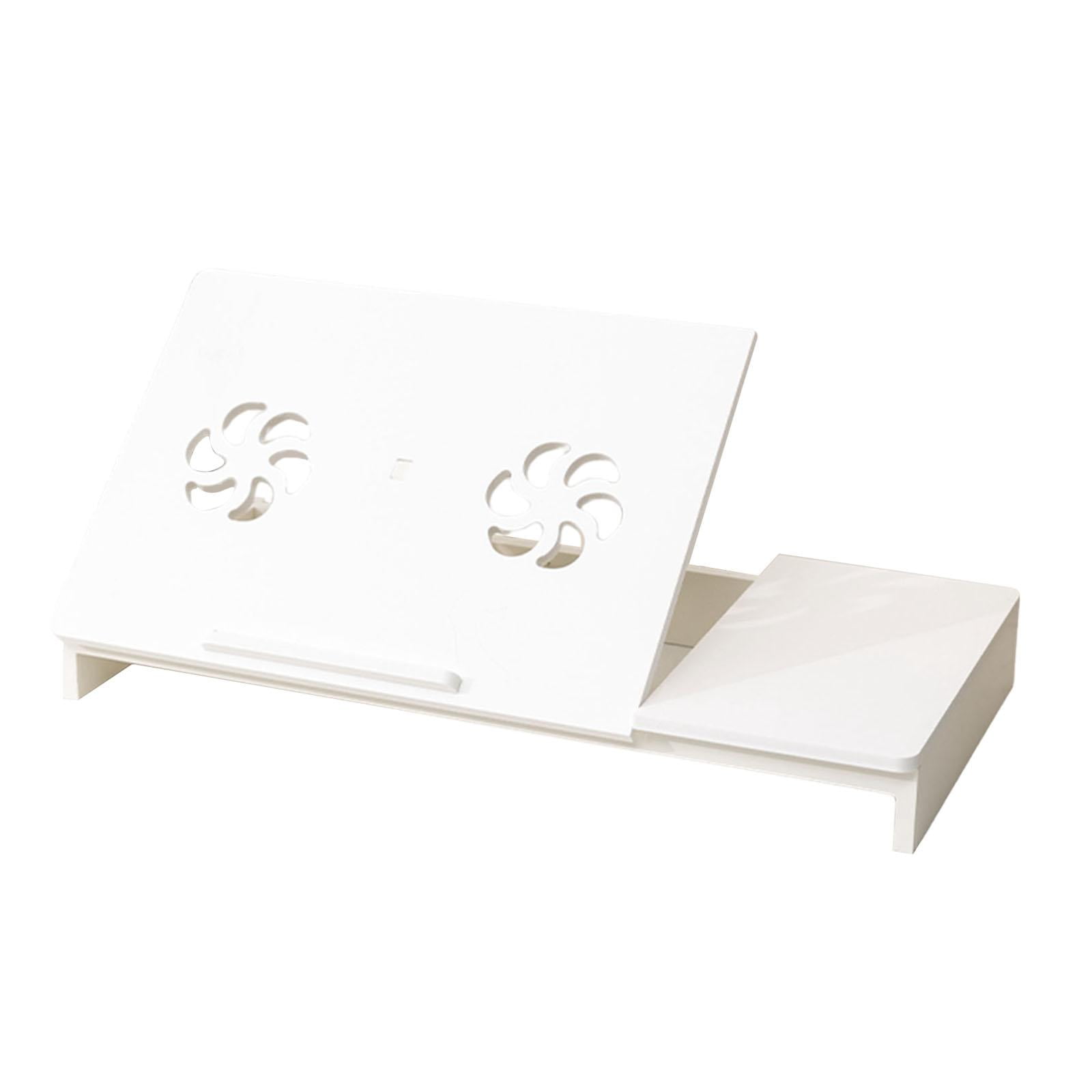 Colcolo Wood Laptop Riser for Desk Adjustable Height Universal Notebook ...