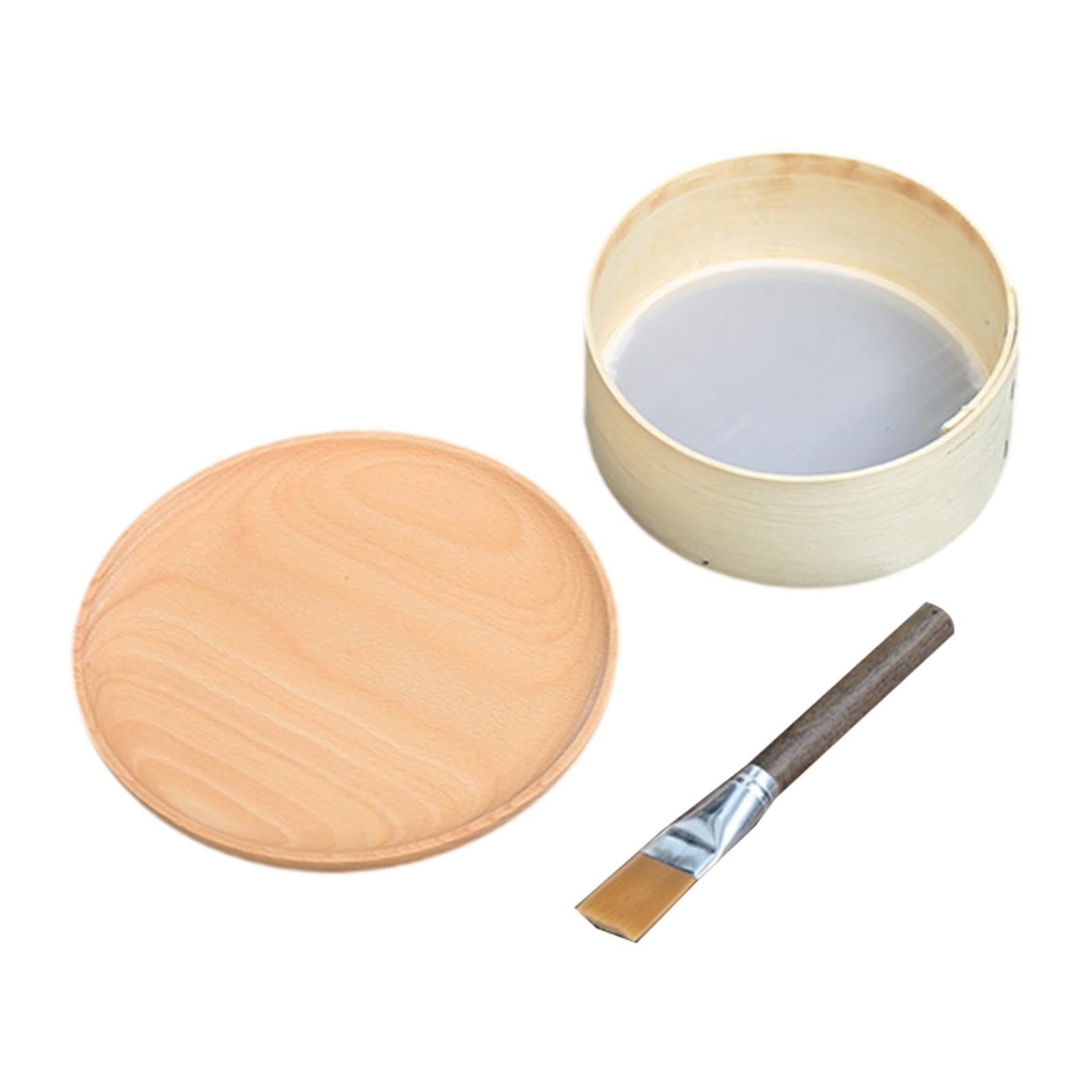 Colcolo Wooden Flour Sifter Antique Wood Grain Sifter for Hotels ...