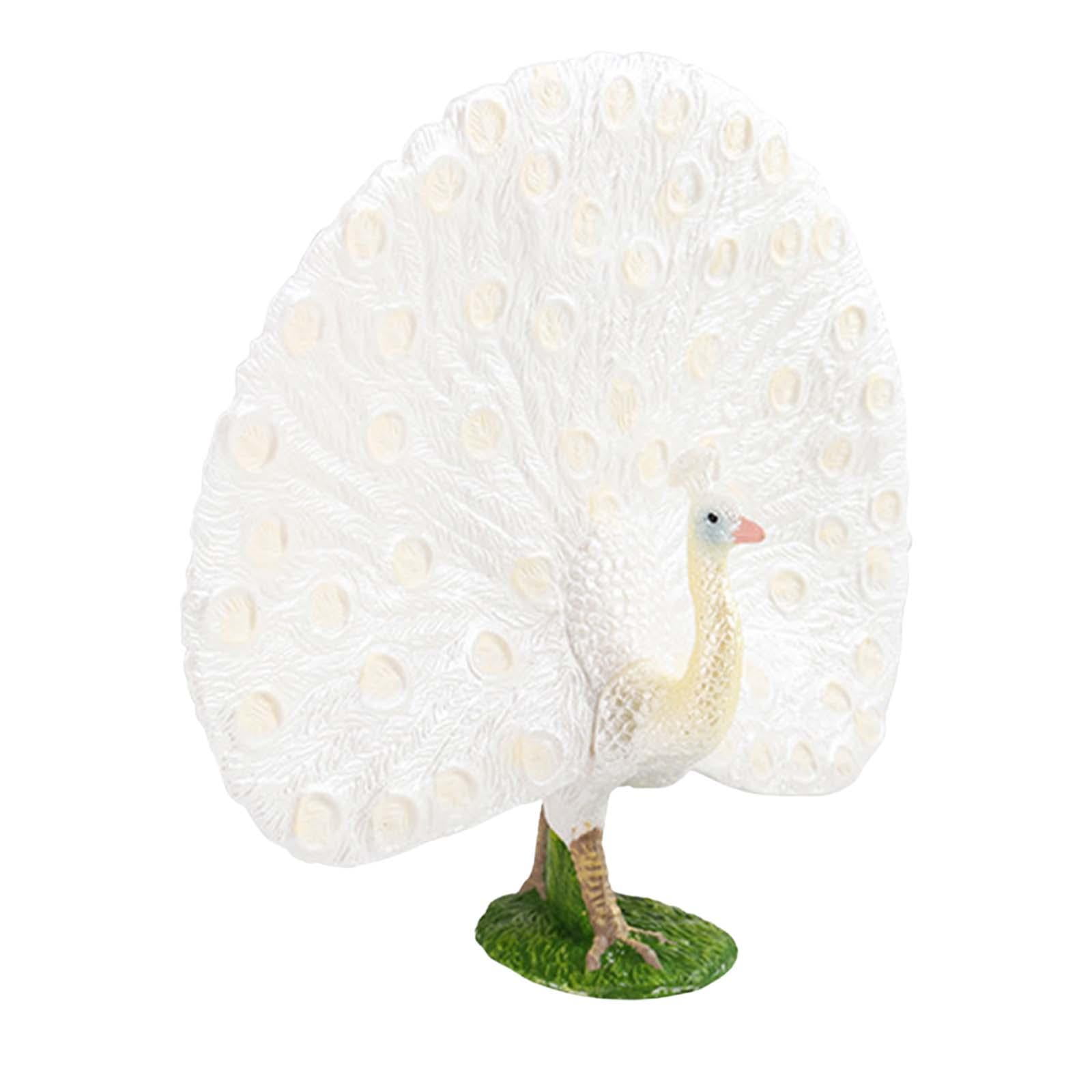 Colcolo life Animal Figure Realistic Peacock Model for Home Decoration ...