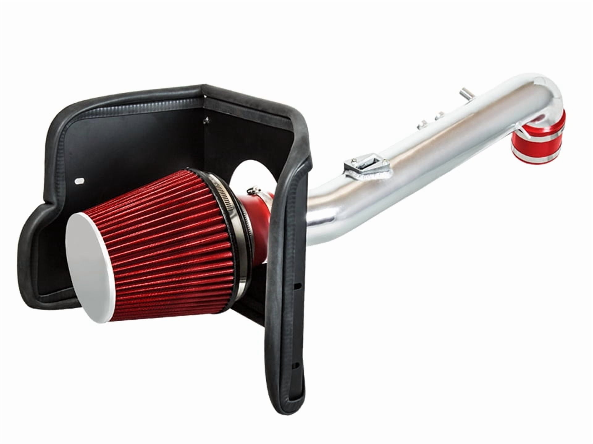 Cold Air Intake Airlfow Inductions System with Heat Shield Kit + Filter ...