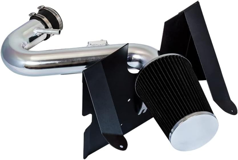 Cold Air Intake Kit + Filter Combo BLACK Compatible For 05-09 Ford ...