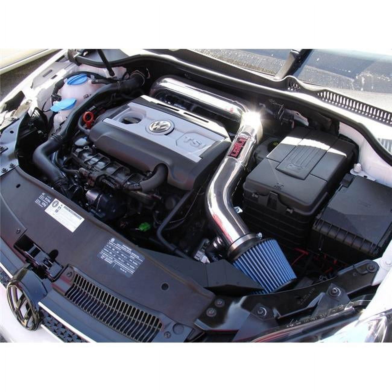 Cold Air Intake System for 2010-2012 VW MKVI GTI 2.0L TSI - Black ...