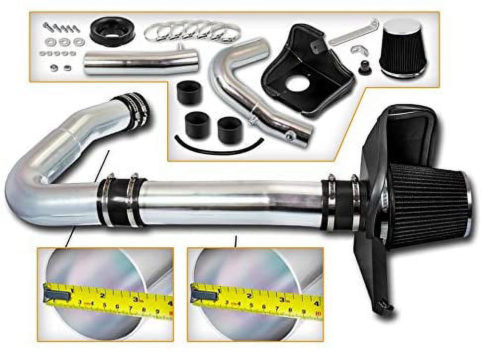 K&N Cold Air Intake Kit: High Performance, Guaranteed to Increase ...