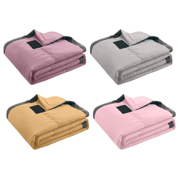 Cold Blankets for Sleeping 80% Washed Polyester 20% Spandex Double ...