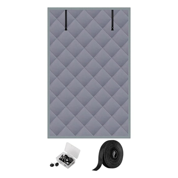 Cold Blocking Window Curtain Set Oxford Cloth Construction Prevents ...