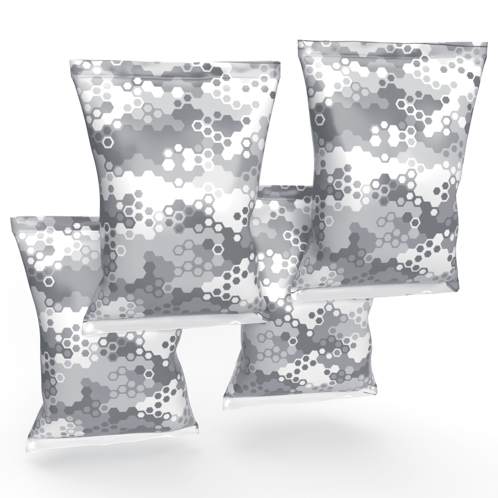 Cold Blue Eco-Friendly Ice Packs for Lunch Boxes and Coolers Artic Camo ...