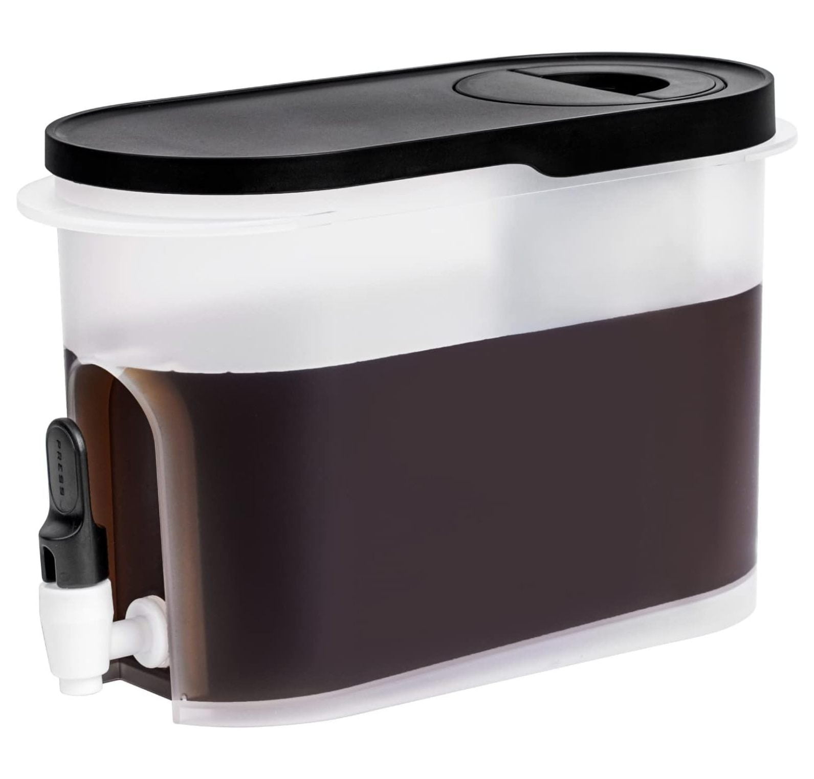 Cold Brew Coffee Maker, 3/4 Gallon Iced Coffee Maker with Steel Filter ...