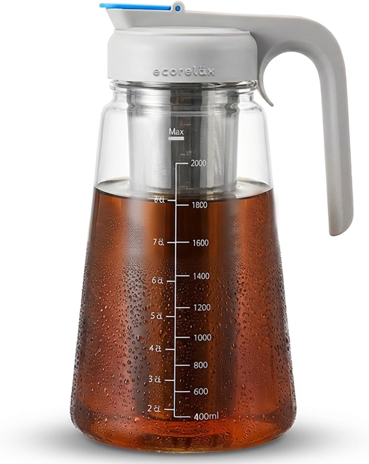 Cold Brew Coffee Maker,High Transparency Borosilicate Glass Container ...