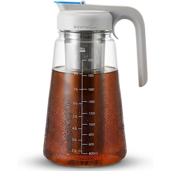 Cold Brew Coffee Maker,High Transparency Borosilicate Glass Container ...