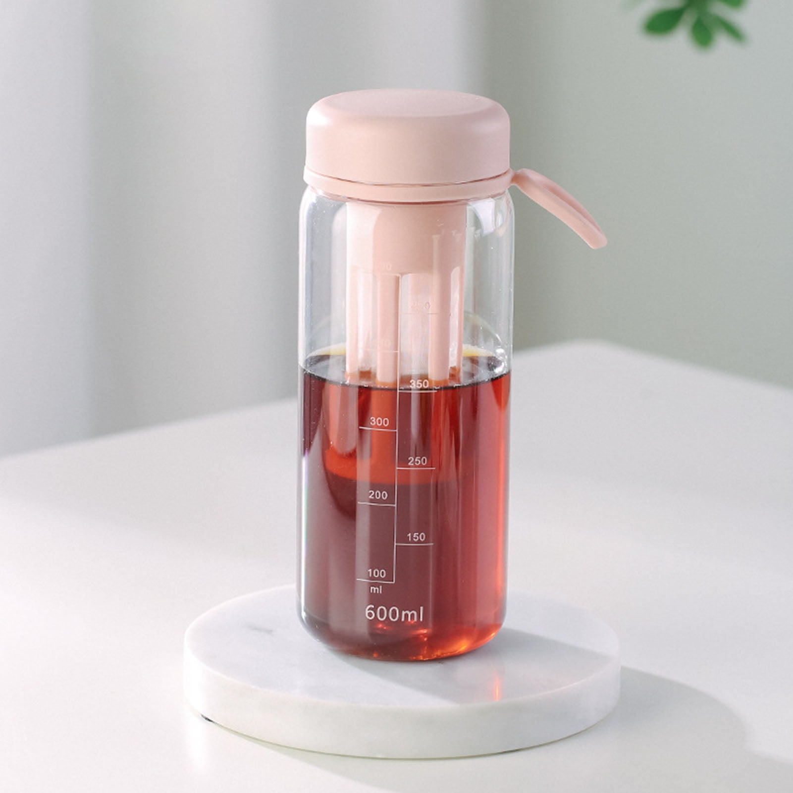 Cold Brew Cup with Scale Filter,Food Grade Travel Tea Bottle Cold Brew ...