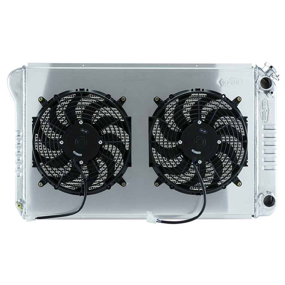 Cold Case Radiators 68-72 A-Body LS Swap Rad iator &Dual 12in Fan ...