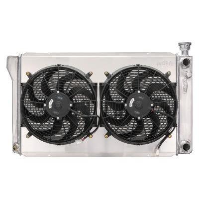 Cold Case Radiators GMT580SK, 88-98 Gm 1500 P/U Ls Swap Radiator W/Fans ...
