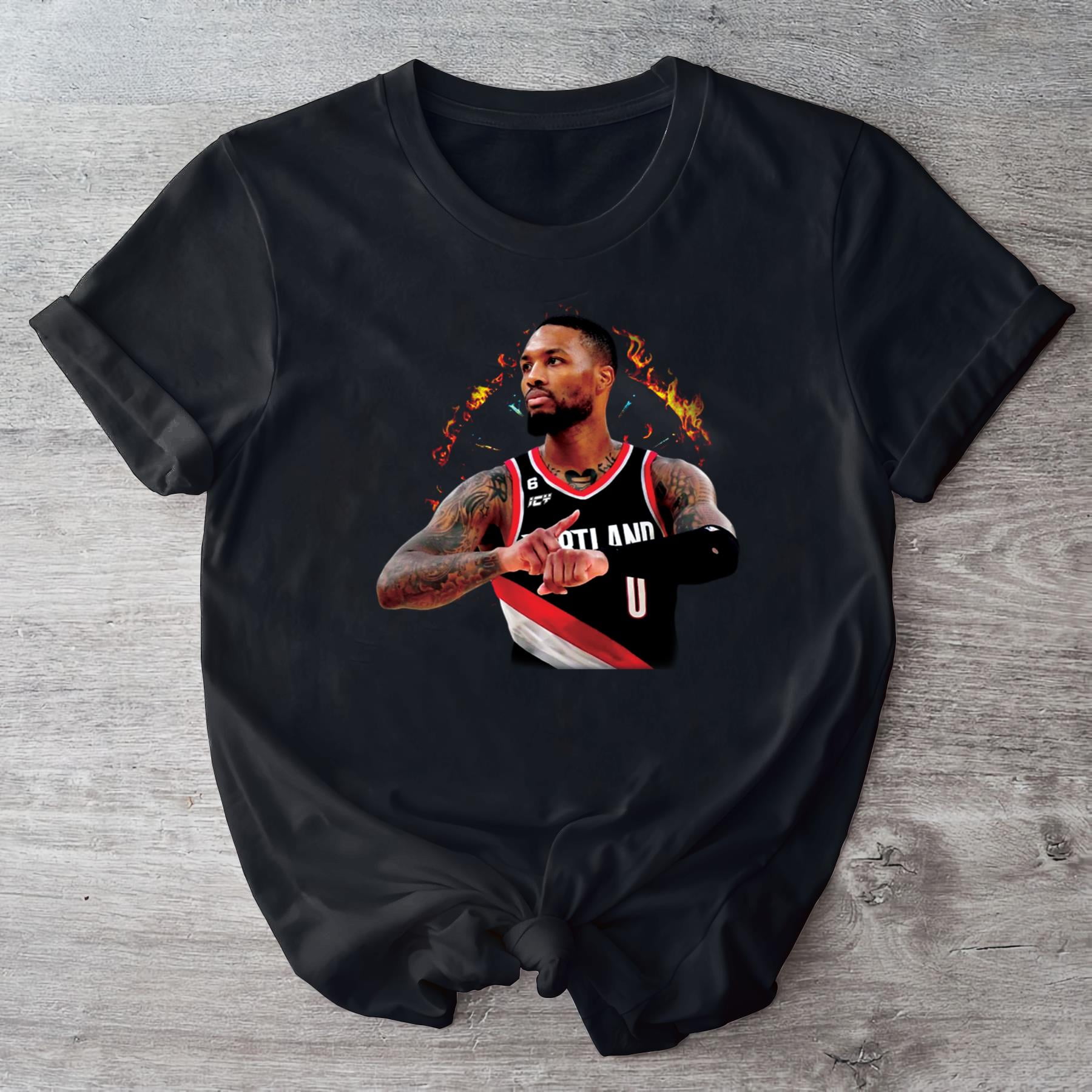 Cold Court Vision Tribute Tee, Icy Handles Basketball Graphic Shirt ...