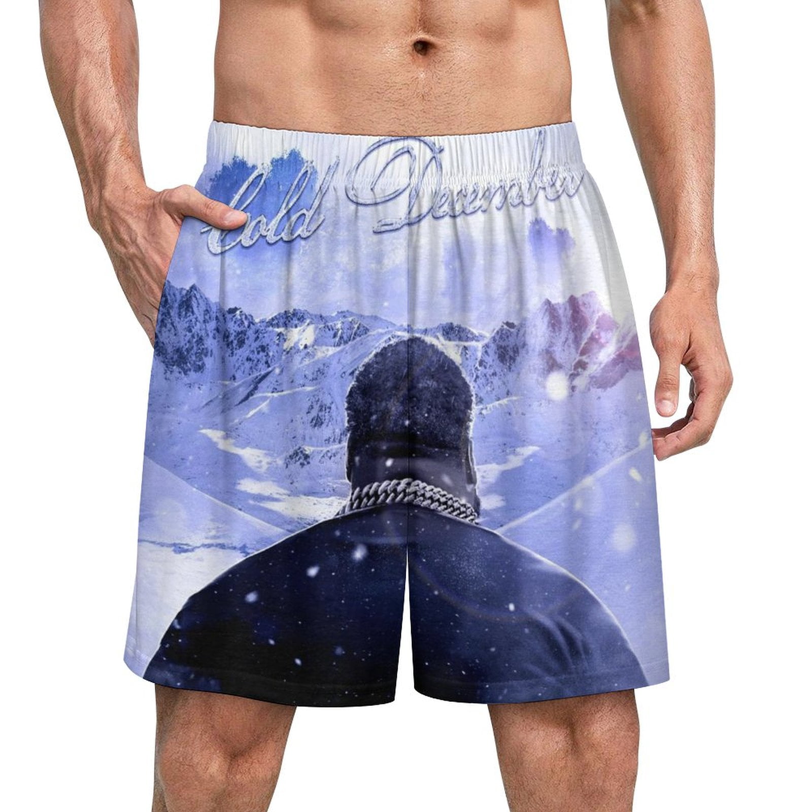 Cold December Rod Wave Men's Pajama Pants Sleepwear Lounge Shorts ...