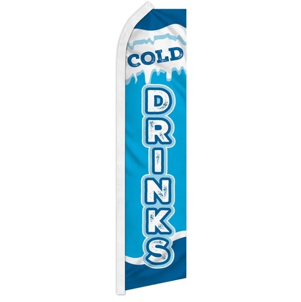 Cold Drinks Super Flag - Walmart Business Supplies