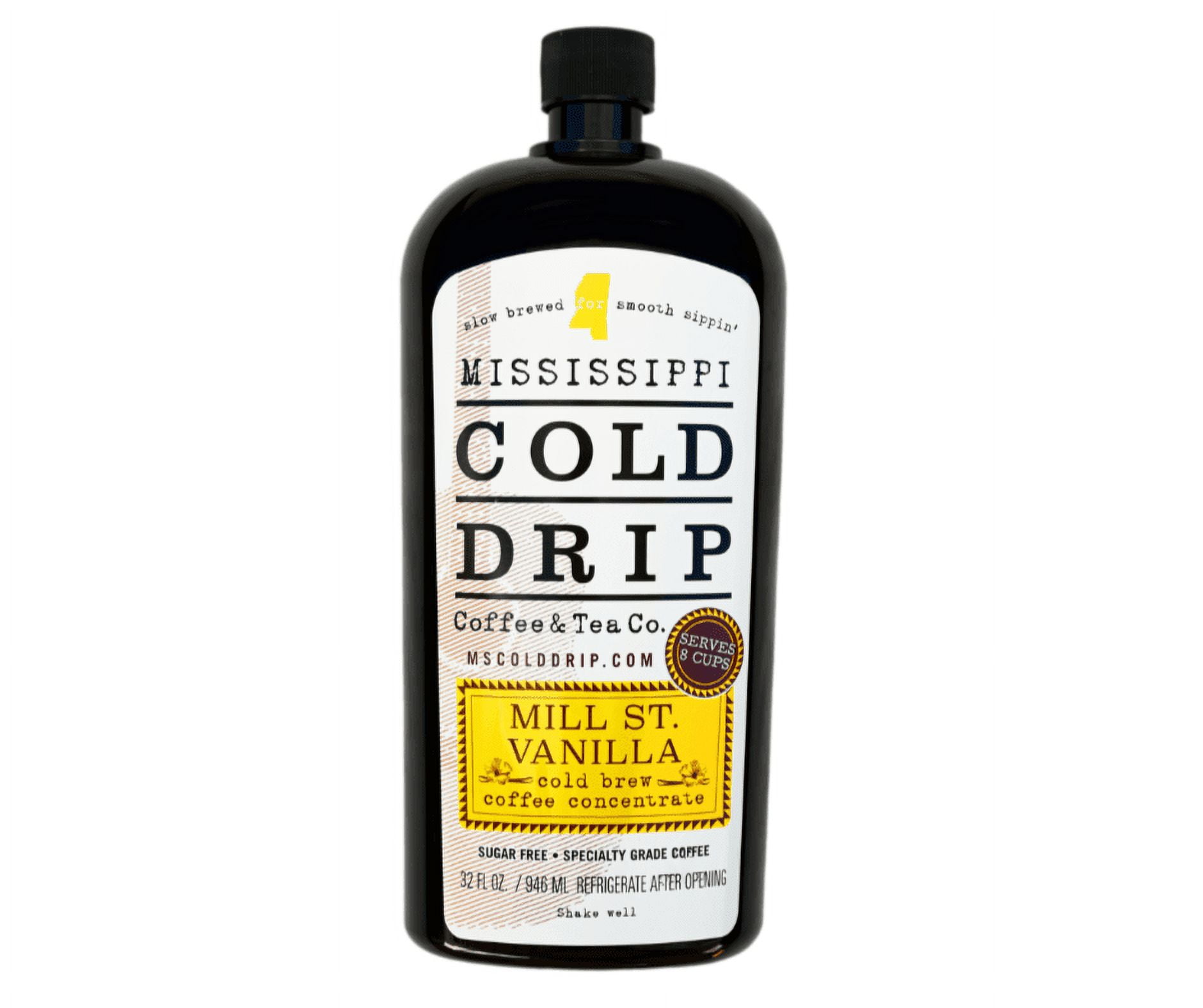 Cold Drip Coffee Concentrate "Mill Street Vanilla" 32-Ounce - Walmart.com