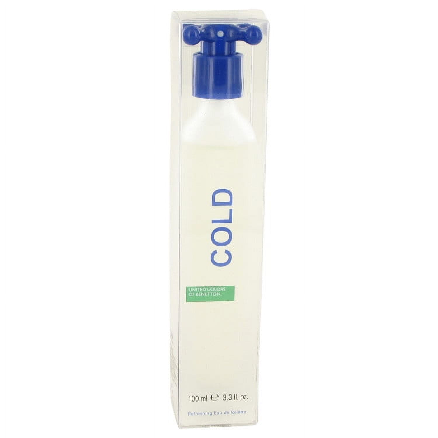 COLD by Benetton Eau De Toilette Spray (Unisex) 3.4 oz for Male ...