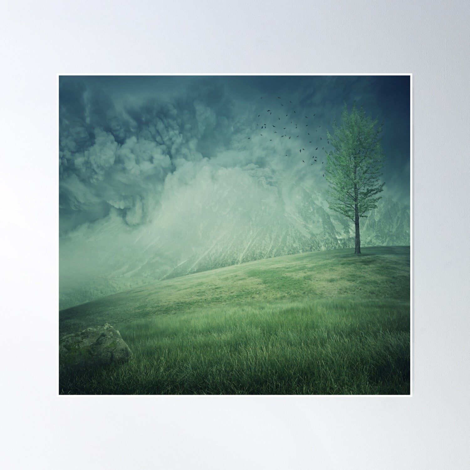 Cold Freshness Poster Wall Art, Modern Wall Decor, 8x12 UNFRAMED ...