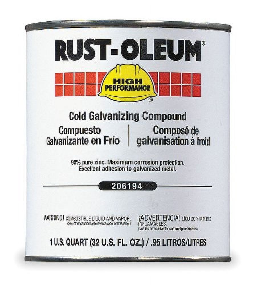 Cold Galvanizing Compound FLAT 1 QUART - Walmart.com