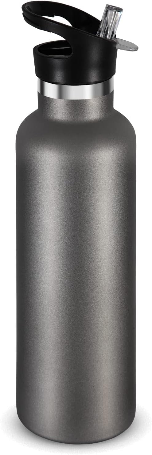 Cold Grey Grey Stainless Steel Water Bottles,21 Ounce Vacuum Insulated ...