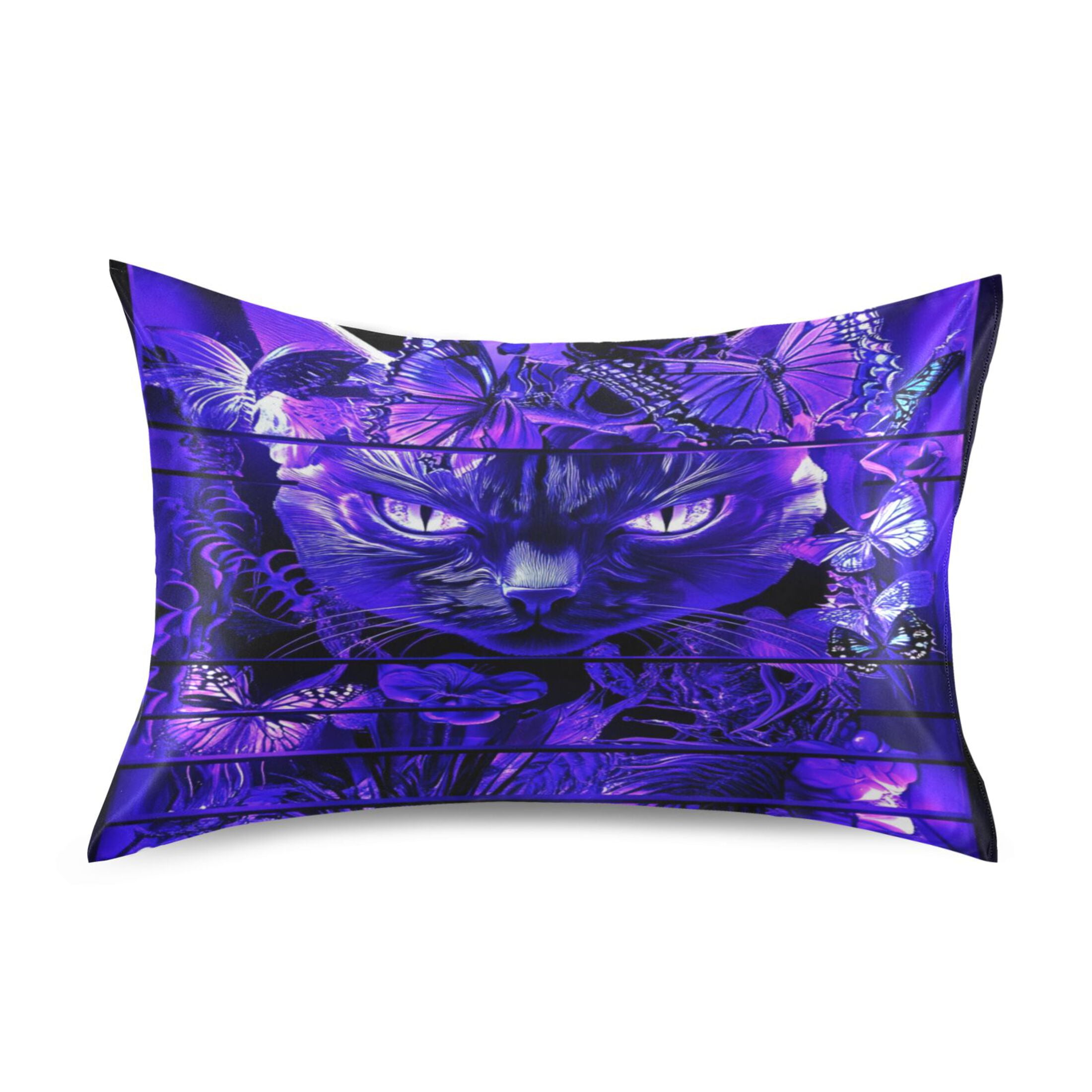 Cold Hearted Cat Pillowcase Standard Size Luxury Silky Soft Wrinkle ...