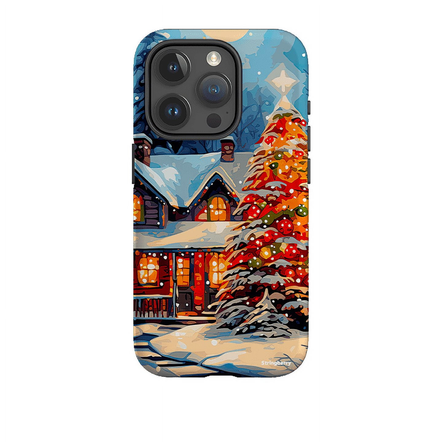 Cold In December Winter Quote Phone Case for iPhone 16 15 14 13 12 11 ...