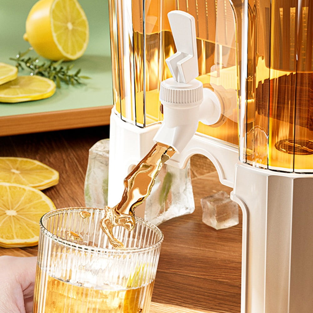 Cold Kettle Detachable Base Portable W/Faucet Refrigerator Juice ...
