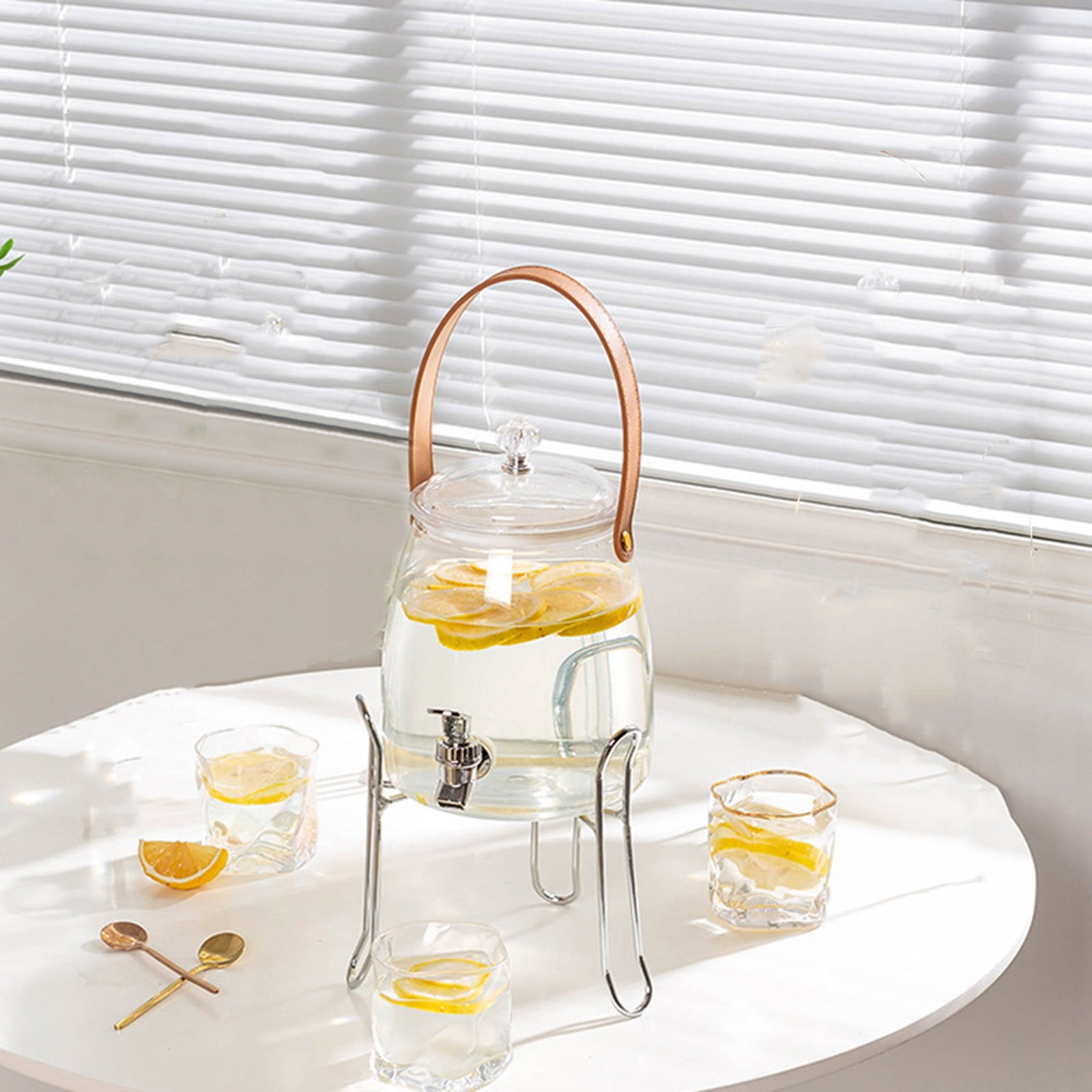 Cold Kettle with Faucet in Refrigerator, Drink Dispenser for Fridge ...