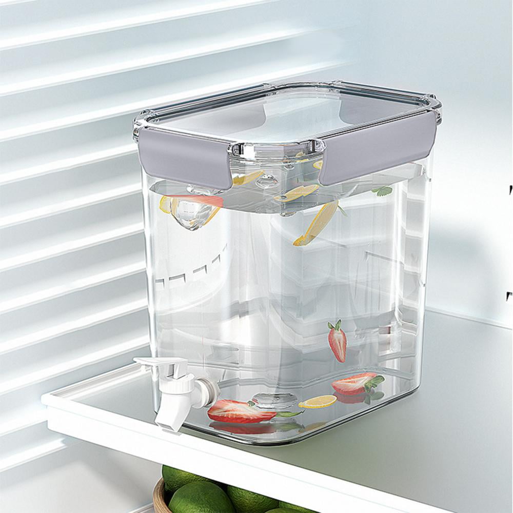 100Fens Cold Kettle,Refrigerator Cold Kettle,Fruit Teapot Lemonade ...