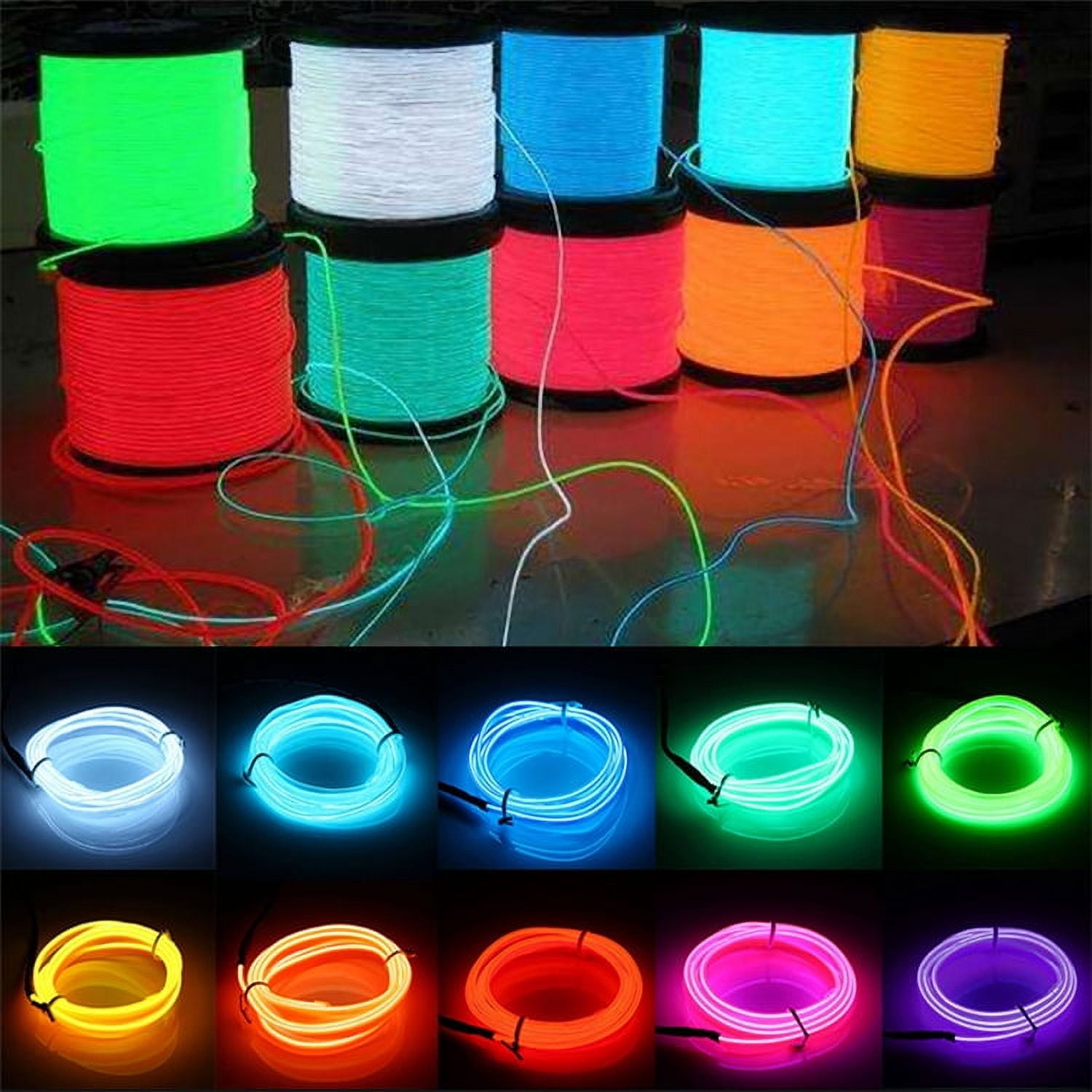 Cold Light suit stage decoration lantern line fluorescent dance ...