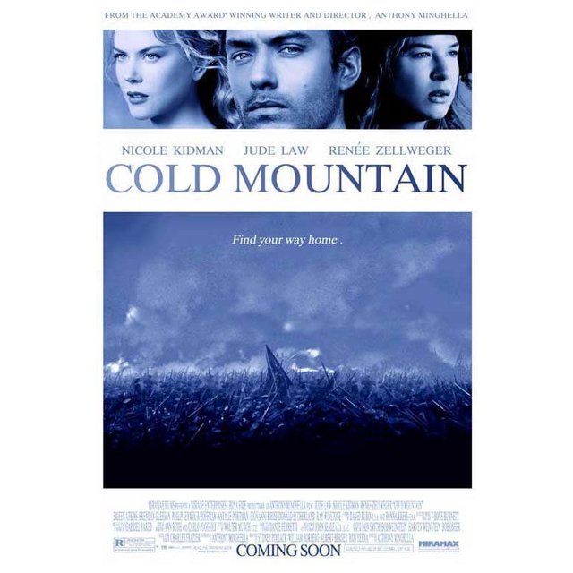 Cold Mountain - movie POSTER (Style B) (27" x 40") (2003) - Walmart.com