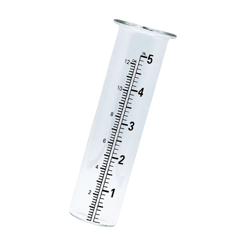 Cold Outdoor Rain Gauges Blue Water Effect Gauges with Clear ...