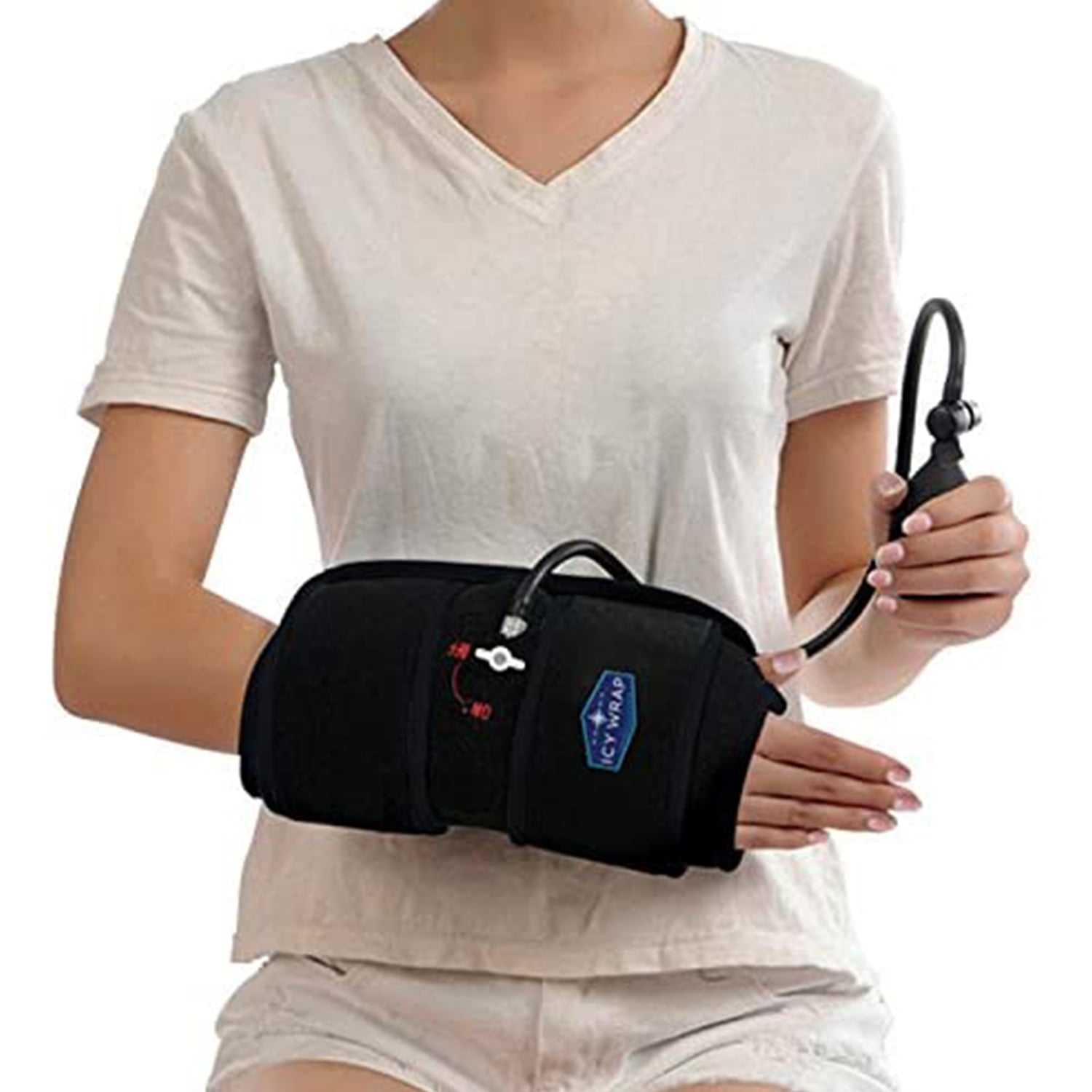 Cold Pack Compression Wrap for Hand, Wrist, Arm – by Icy Wrap - Ice ...