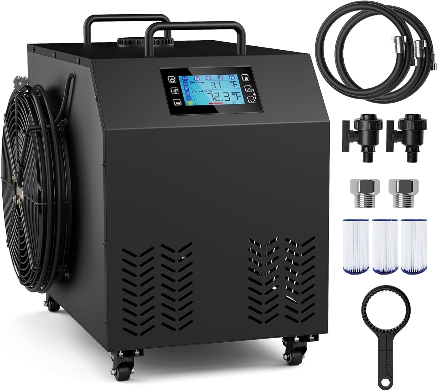 Cold Plunge Chiller 1HP, Water Chiller for Ice Bathtub 210 Gallon ...