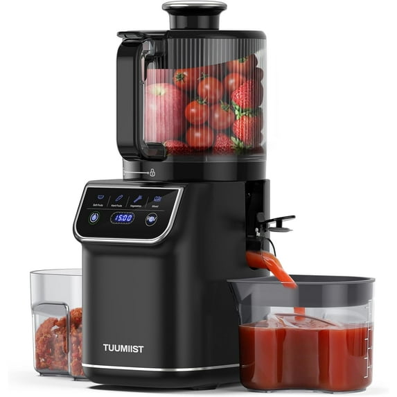 Cold Press Juicer 100oz Large Capacity Juicer Machine with Touch Screen ...