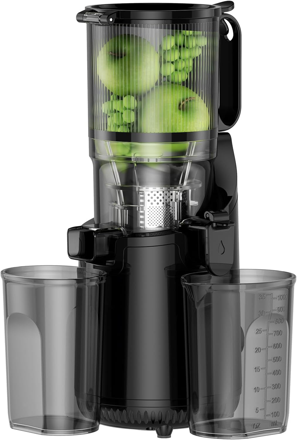Cold Press Juicer, Amumu Slow Masticating Machines with 5.4" Extra ...