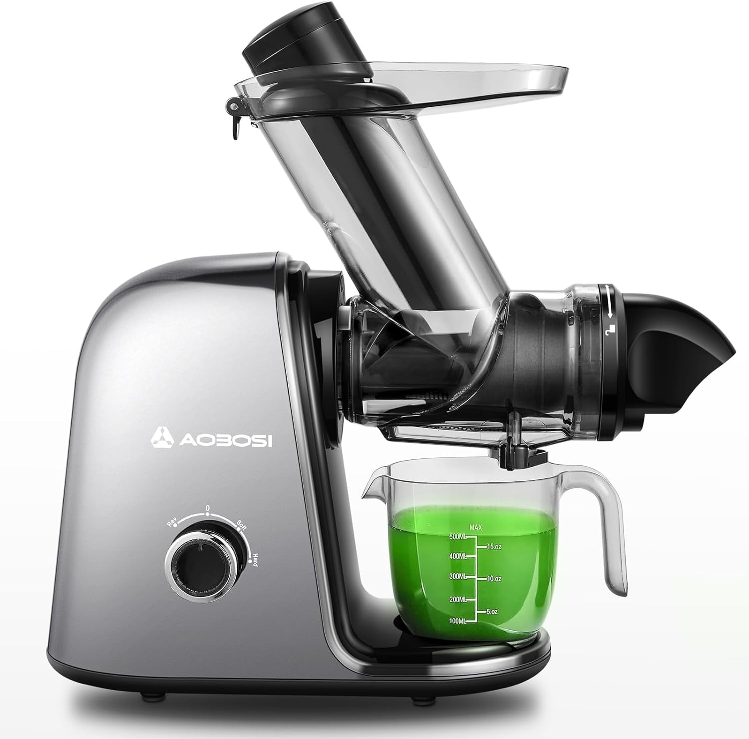 Cold Press Juicer, Aobosi Slow Masticating Juicer Machines with Reverse ...