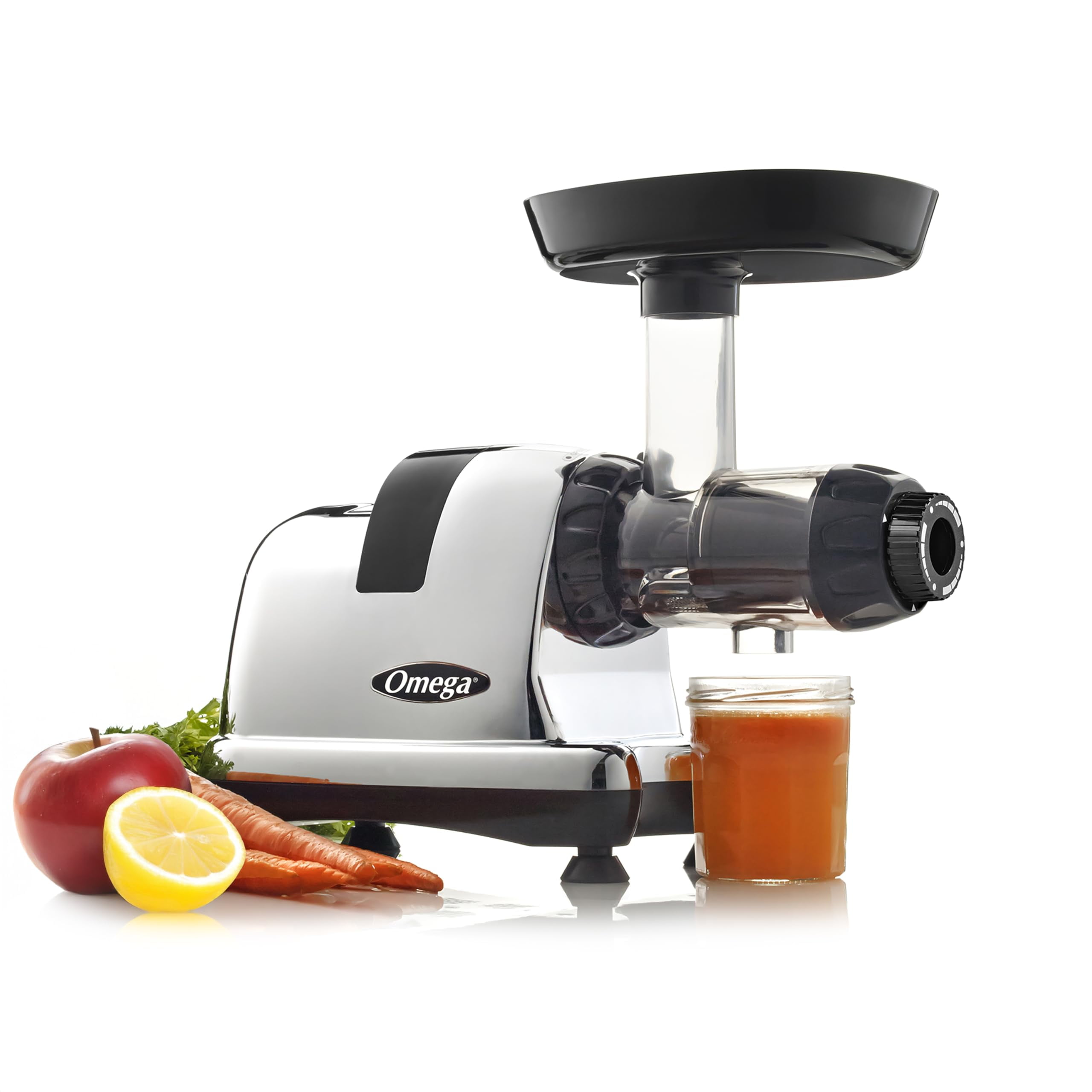 Cold Press Juicer Machine, Vegetable and Fruit Juice Extractor and ...