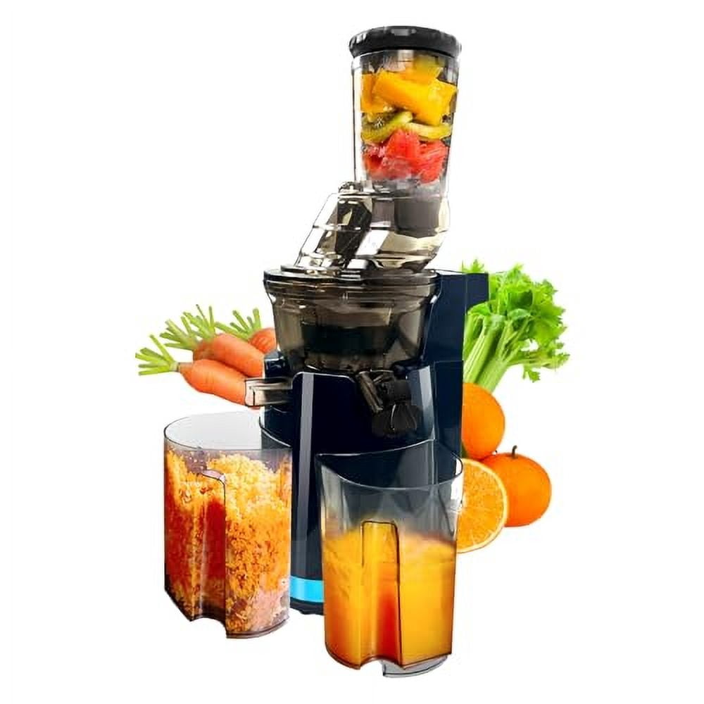Cold Press Juicer Machine with 3.2 inch Large Feed Chute for Whole ...