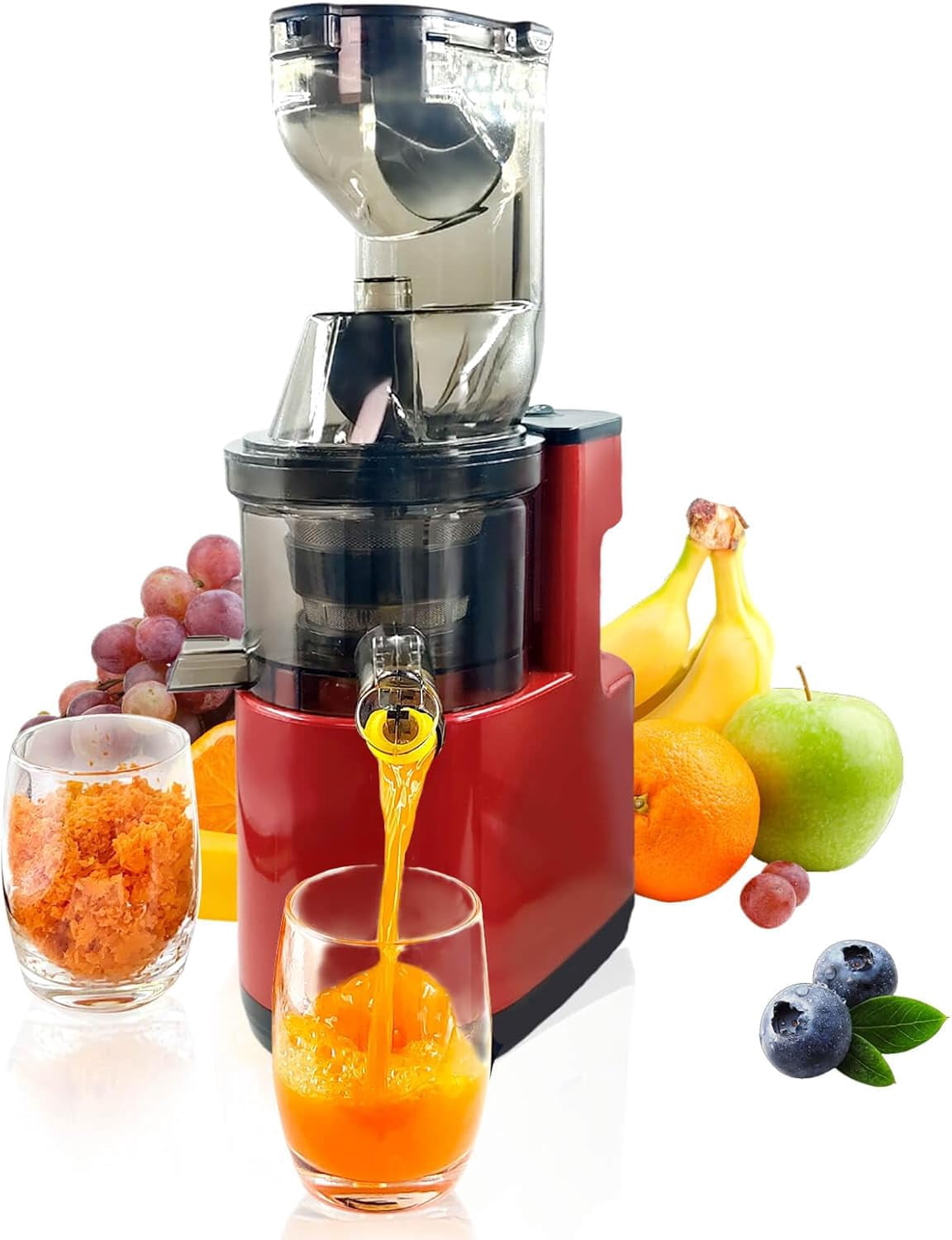 Cold Press Juicer Machines Slow Masticating High yield Pulp separation ...