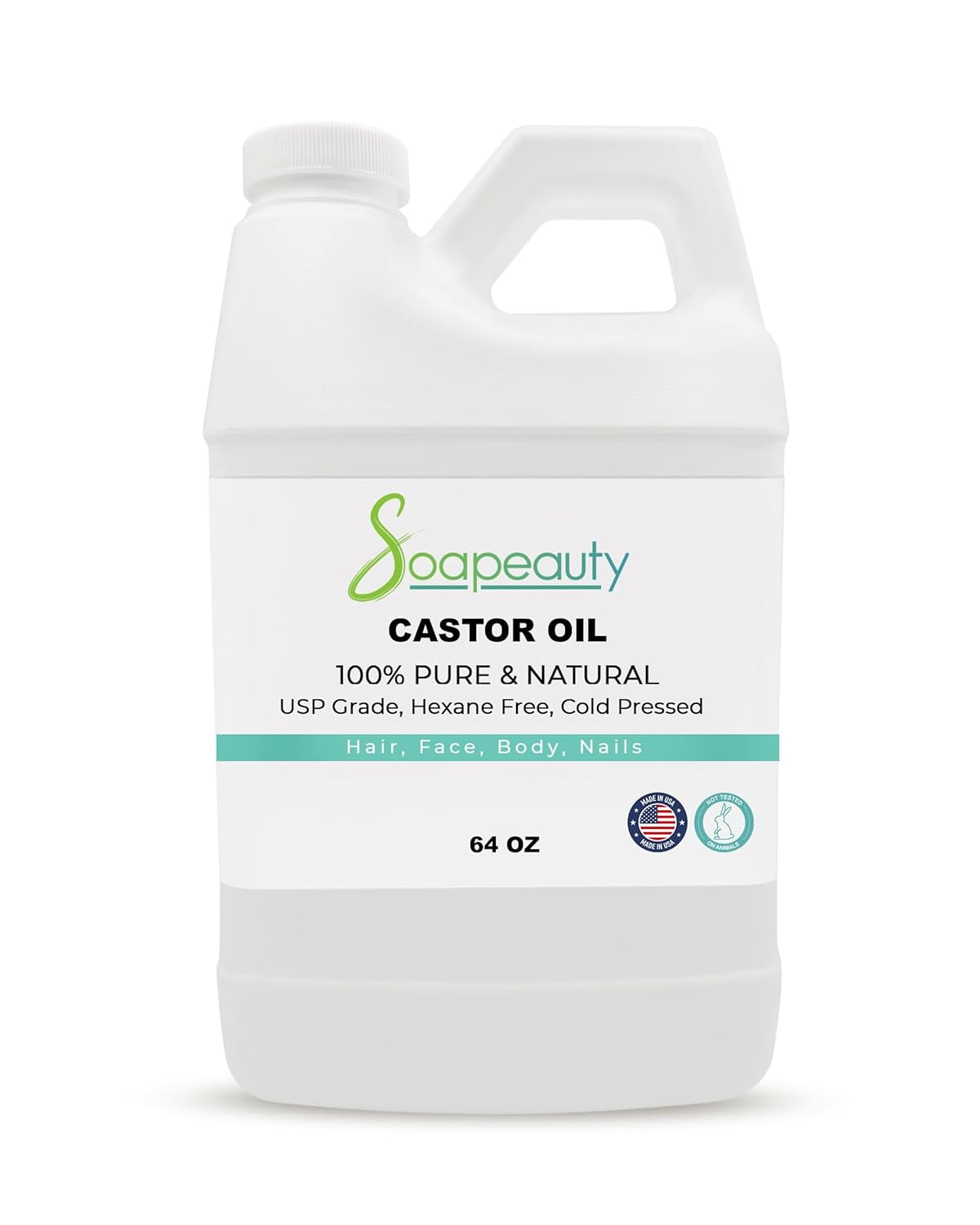 Cold Pressed Castor Oil |100% Pure Natural Castor Oil Promotes Healthy ...