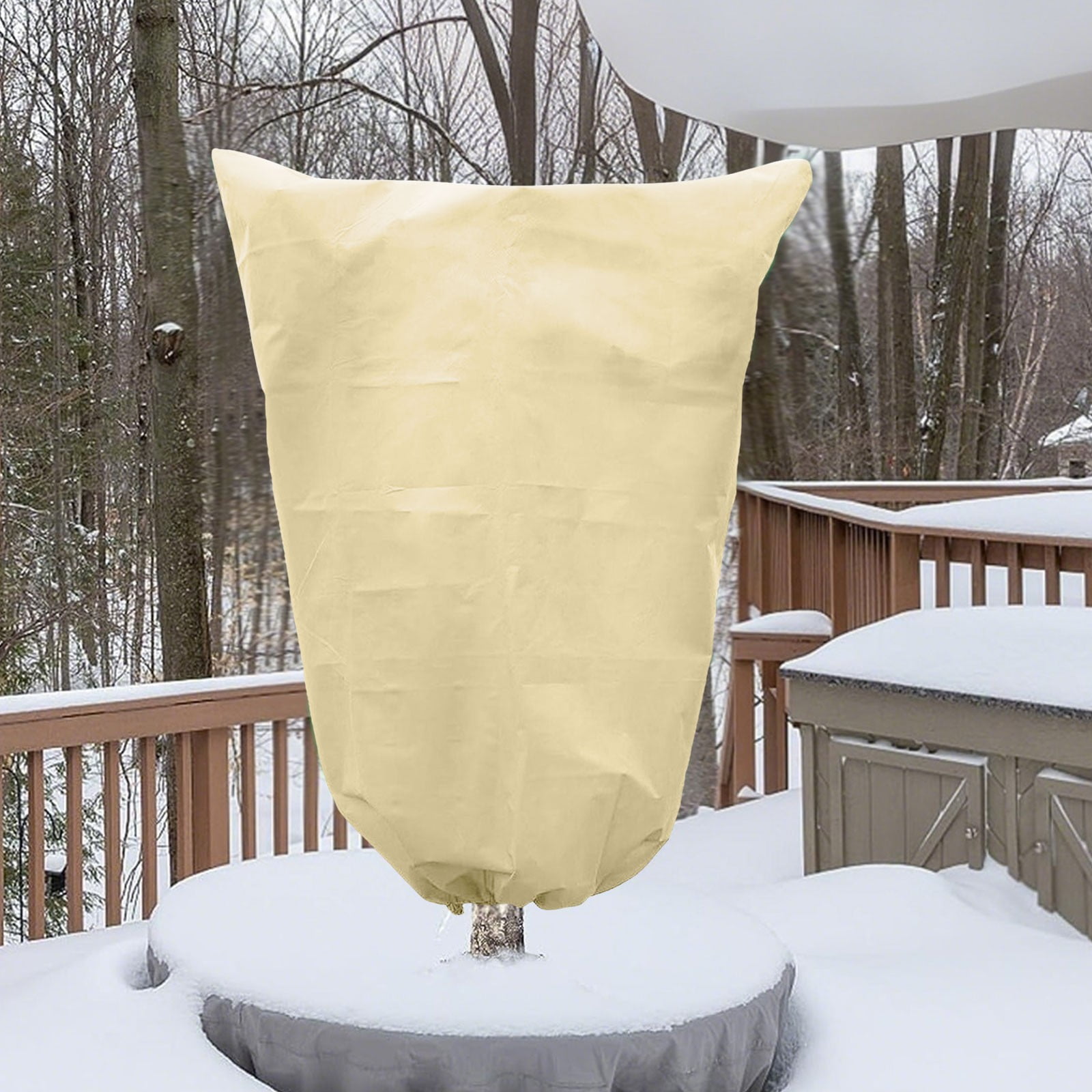 Cold Proof Cover – Tree Garden Plant Insulation Cover, Non-Woven Fabric ...